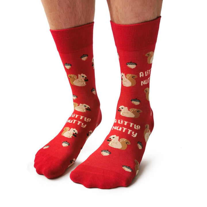 A Little Nutty Mens Socks | Uptown Sox – Cheerfully Made Goods + Markets